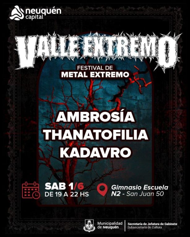 Valle Extremo, gran festival de música con bandas under para los ...