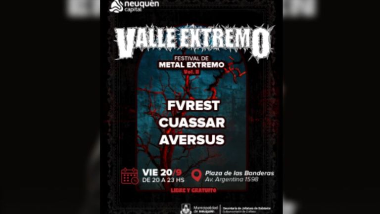 Valle Extremo: se realizará un festival de metal en Plaza de las ...