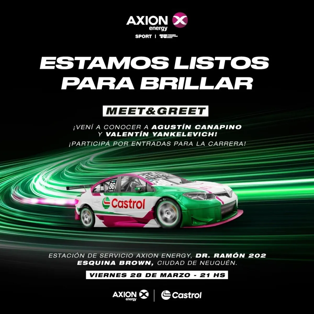 Nueva etapa para AXION energy Sport: pilotos de elite y debut TC2000 en ...